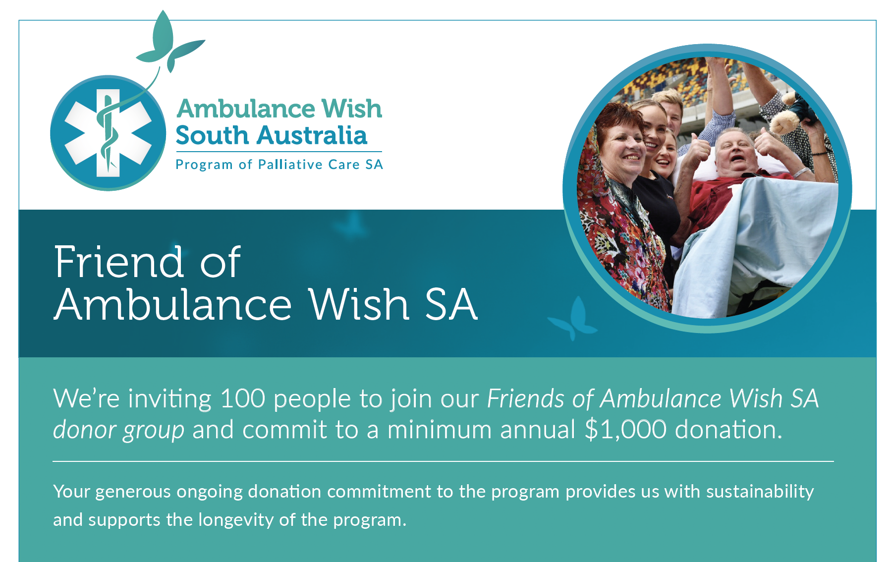 Friends of Ambulance Wish SA | Ambulance Wish South Australia