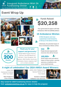 AWSA Event Wrap Up_Summary page | Ambulance Wish South Australia