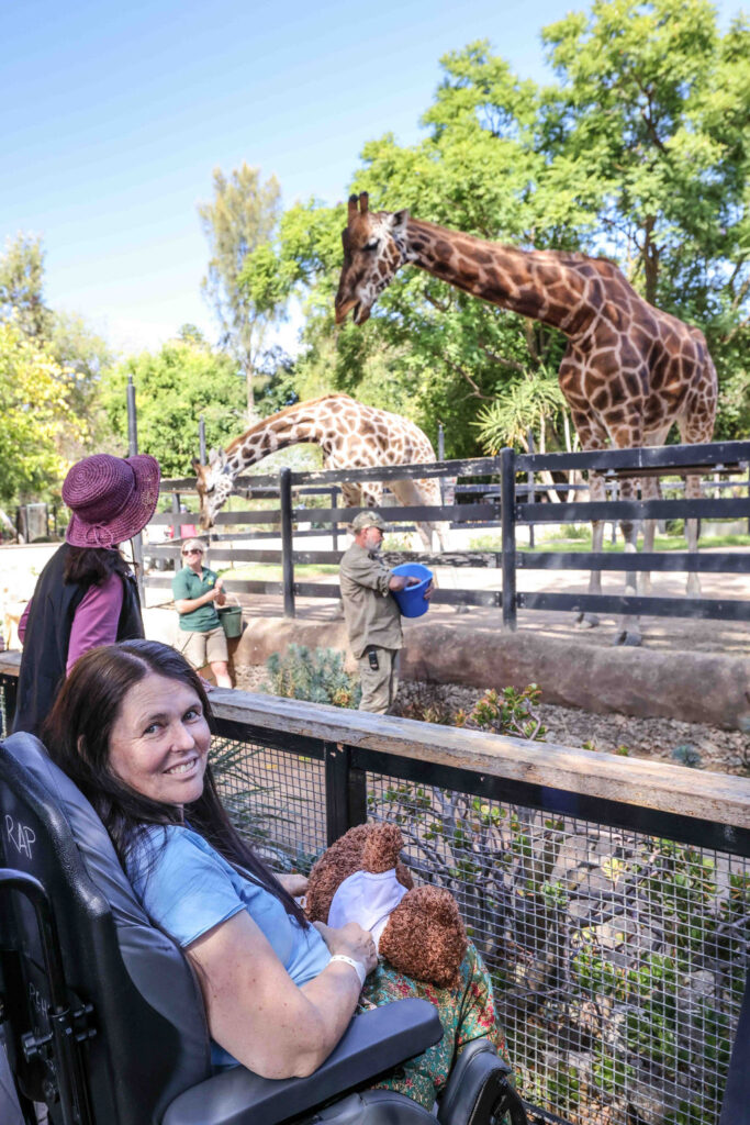 Lisa’s Ambulance Wish was to visit Adelaide Zoo with her family ...